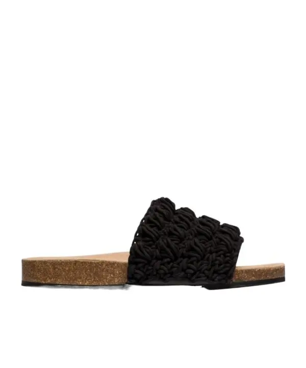J.W.ANDERSON Flat Slippers With Knitted Cotton Upper