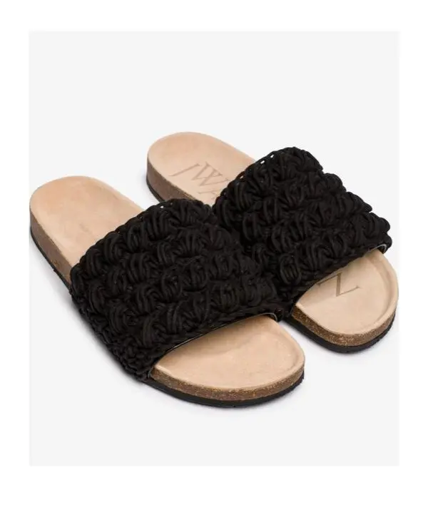 J.W.ANDERSON Flat Slippers With Knitted Cotton Upper