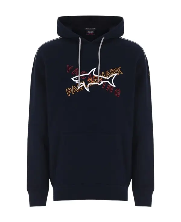 PAUL  SHARK Paul & Shark Logo Hooded Sweater