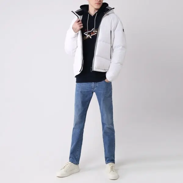 PAUL  SHARK Paul & Shark Logo Hooded Sweater