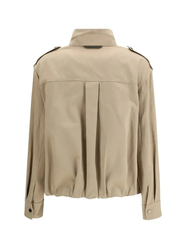 Brunello Cucinelli Pocket Button Jacket - Nude