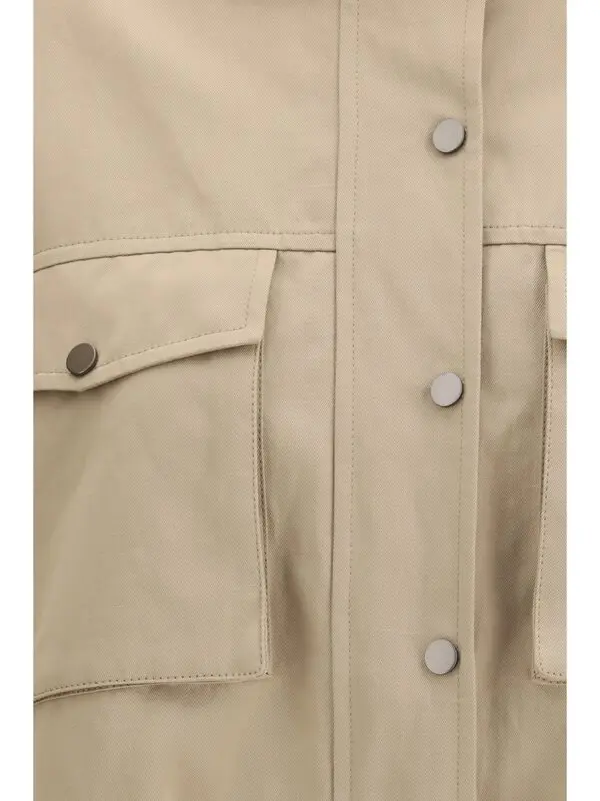 Brunello Cucinelli Pocket Button Jacket - Nude