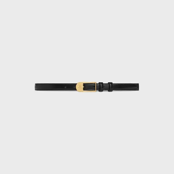 Celine Bc-25 18mm Belt In Taurillon Leather