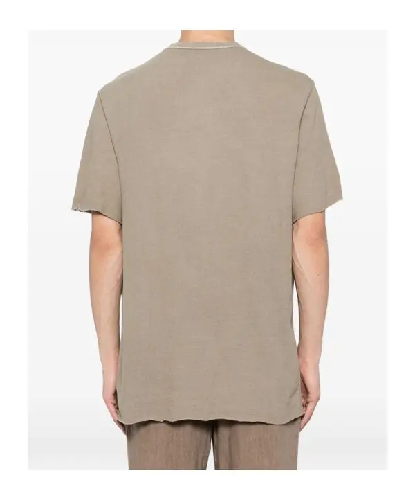 JAMES PERSE Crew Neck Short-sleeved T-shirt - Nude