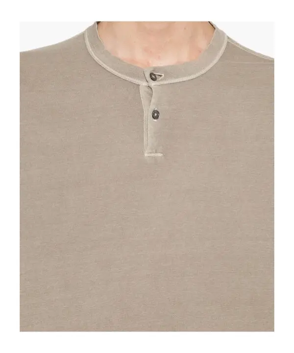 JAMES PERSE Crew Neck Short-sleeved T-shirt - Nude