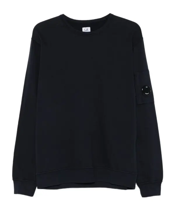 C.P. COMPANY Lens Sleeve Crewneck Sweatshirt - Black