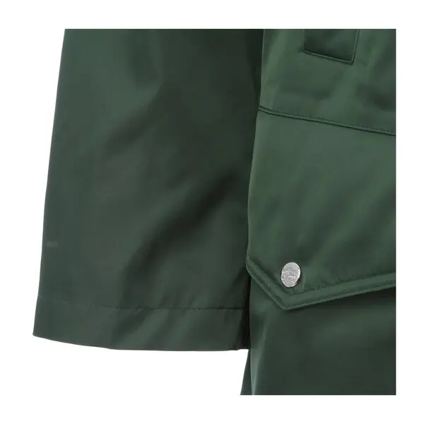 Burberry Hooded Parka With Detachable Faux Fur Trim