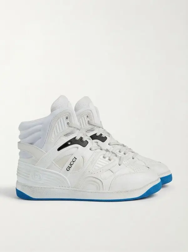 Gucci Interlocking G Patch Basket Sneakers