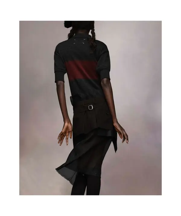 MAISON MARGIELA Layered Blend Midi Dress