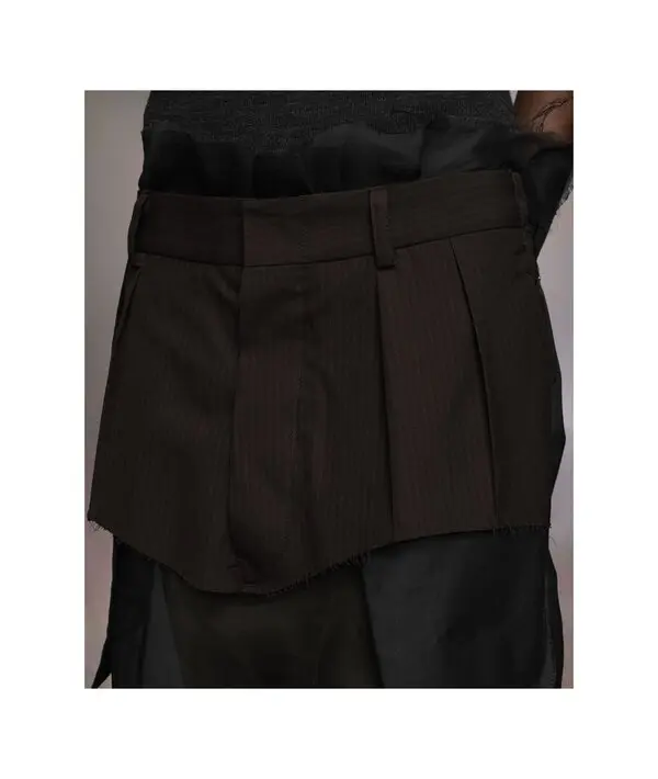 MAISON MARGIELA Layered Blend Midi Dress