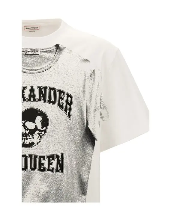 Alexander McQueen Logo Printed Crewneck T-shirt