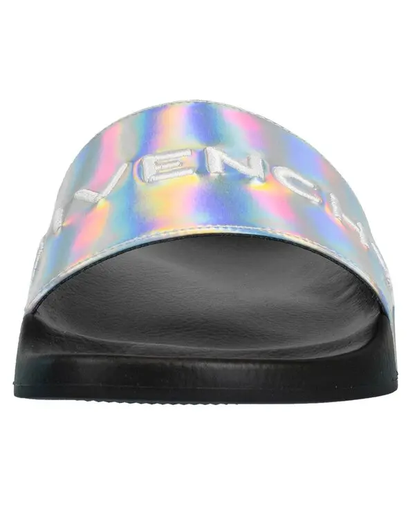 Givenchy Logo Detail Flip Flops - Black