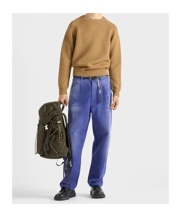 Prada Long-sleeved Crewneck Jumper