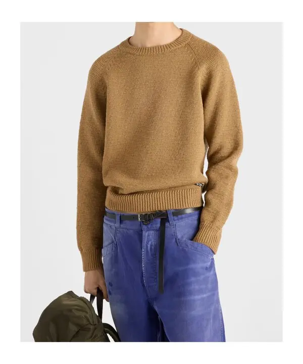 Prada Long-sleeved Crewneck Jumper