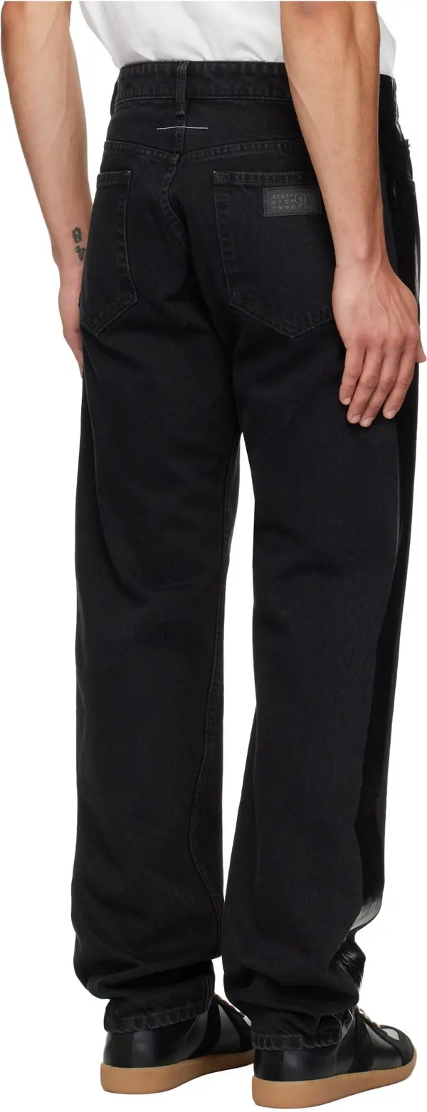 MAISON MARGIELA Straight Leg Taped Jeans
