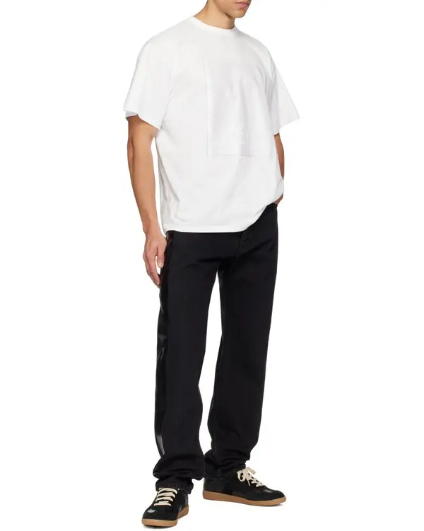 MAISON MARGIELA Straight Leg Taped Jeans
