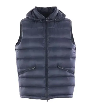Herno Hooded Zip-up Down Vest