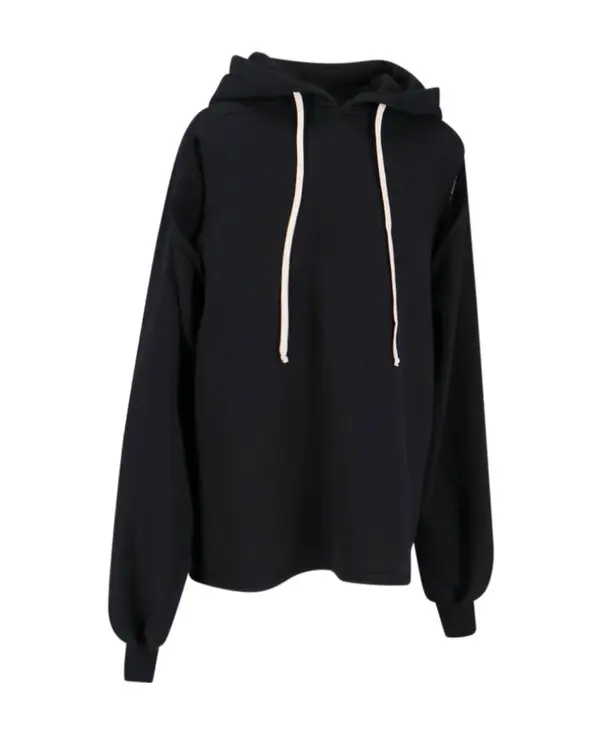 Rick Owens Cut Out-detail Organic Cotton Hoodie