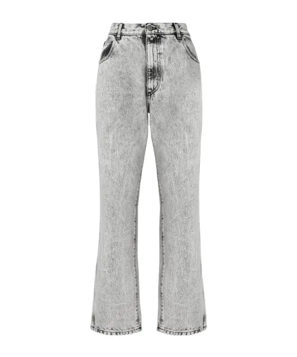 Missoni Acid Wash Logo Plaque Jeans