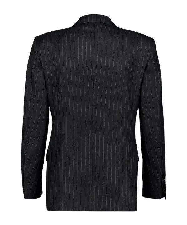 TOM FORD Pinstripe Single-breasted Blazer - Dark Gray