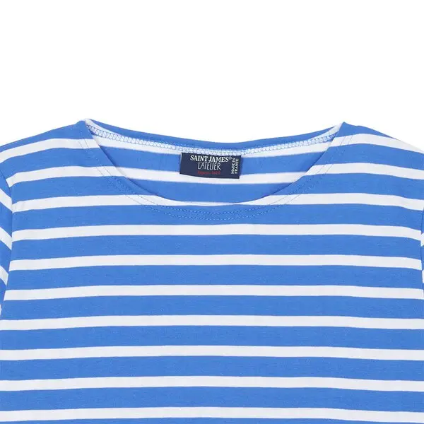 Saint James Striped Graphic T-shirt