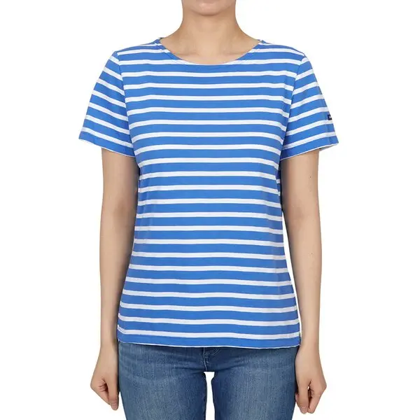 Saint James Striped Graphic T-shirt