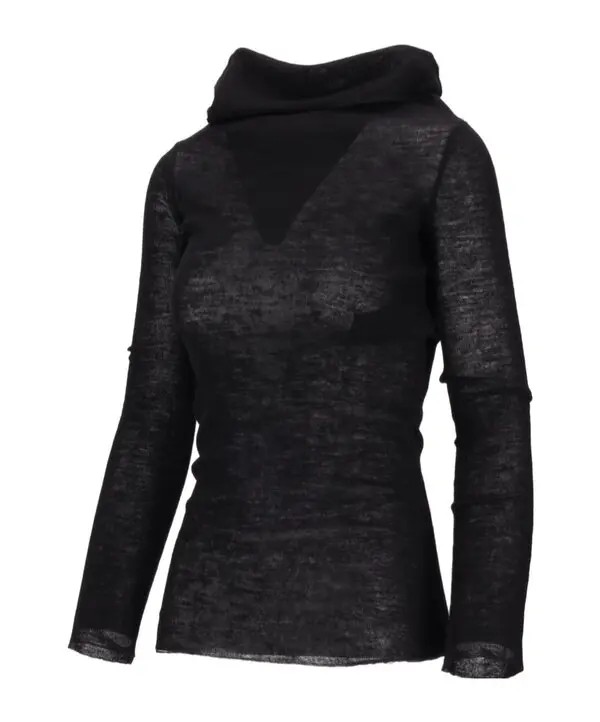 ANN DEMEULEMEESTER Tizziana Long Sleeve Knit Top