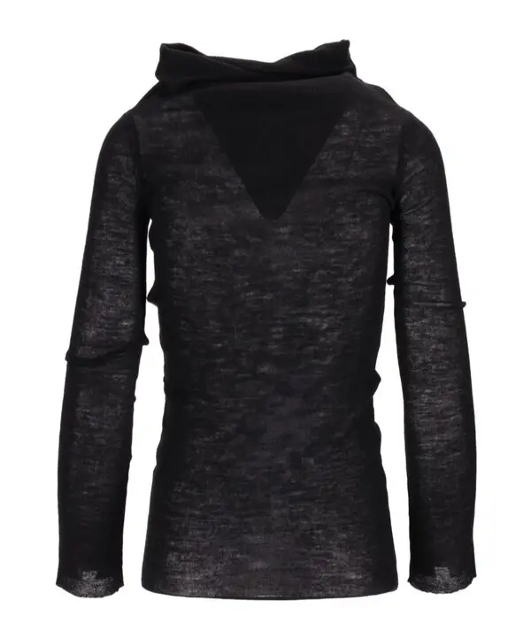 ANN DEMEULEMEESTER Tizziana Long Sleeve Knit Top