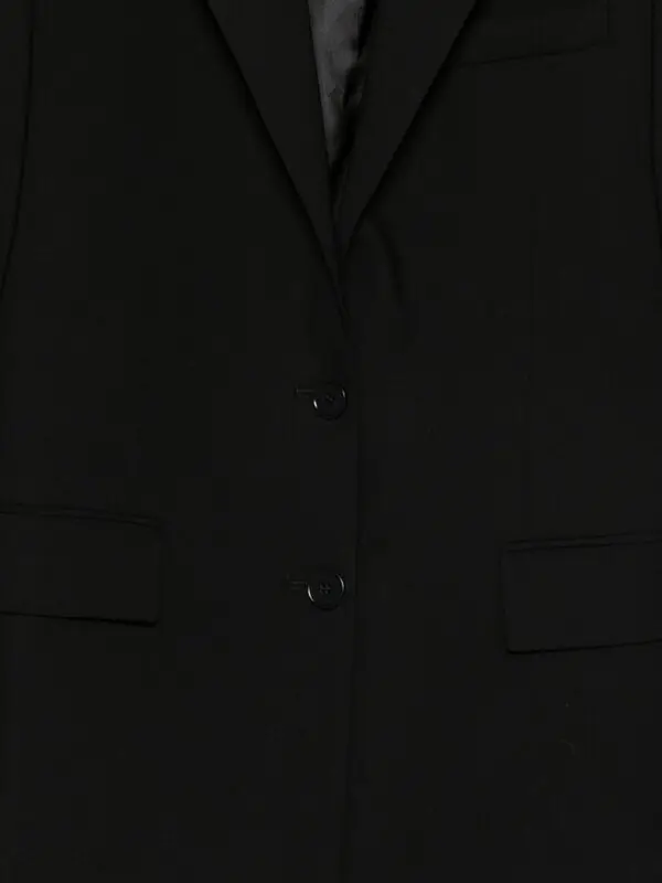MSGM Single-breasted Jacket - Black