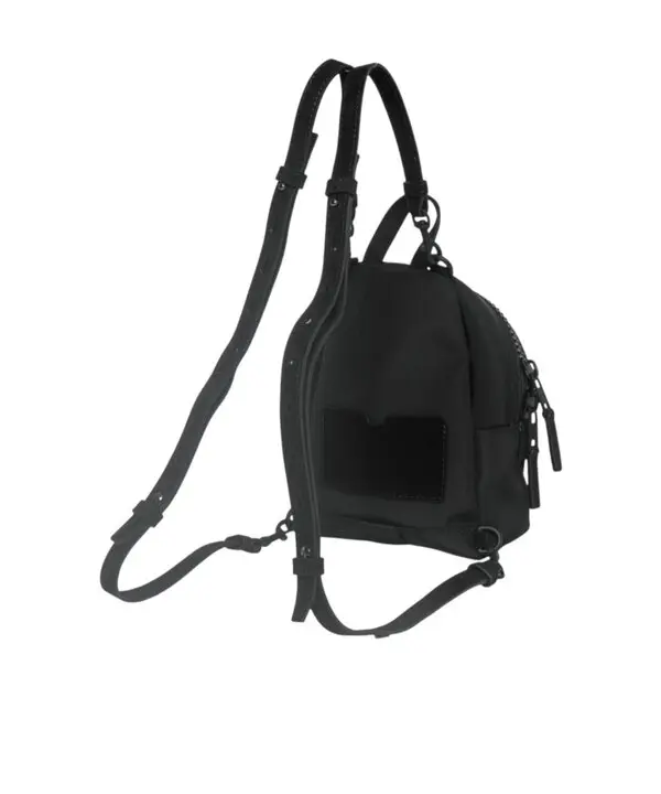 Moschino Cordura Backpack With Zippered Pockets