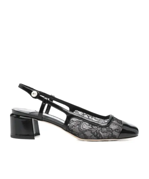 JIMMY CHOO Open-back High-heeled Sandals