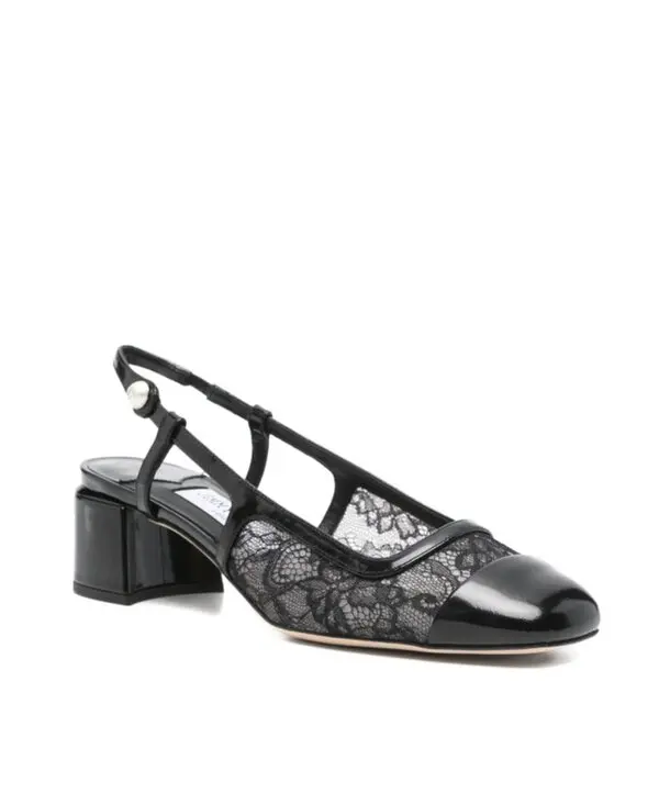 JIMMY CHOO Open-back High-heeled Sandals