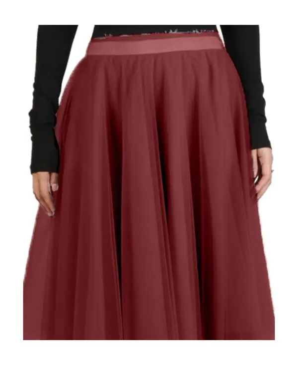 MARC LE BIHAN Tiered Cascading Design Skirt