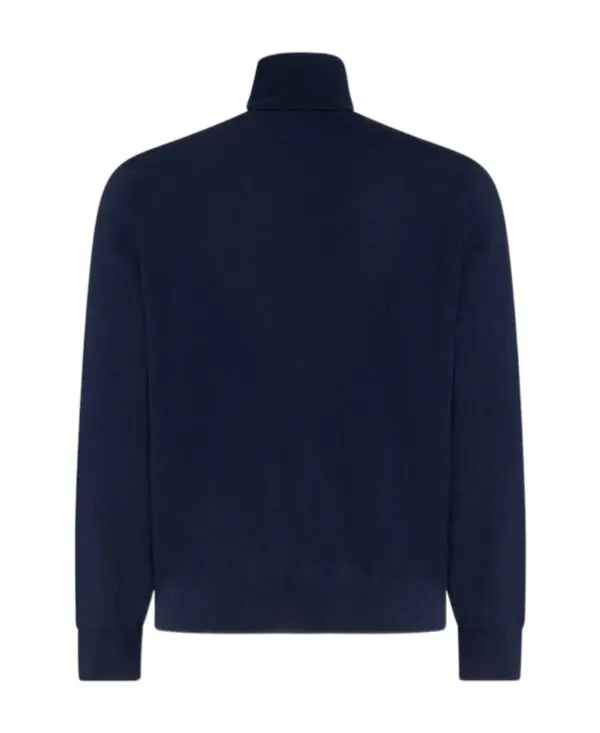 Etro Pegaso Embroidered Turtleneck Jumper - Black