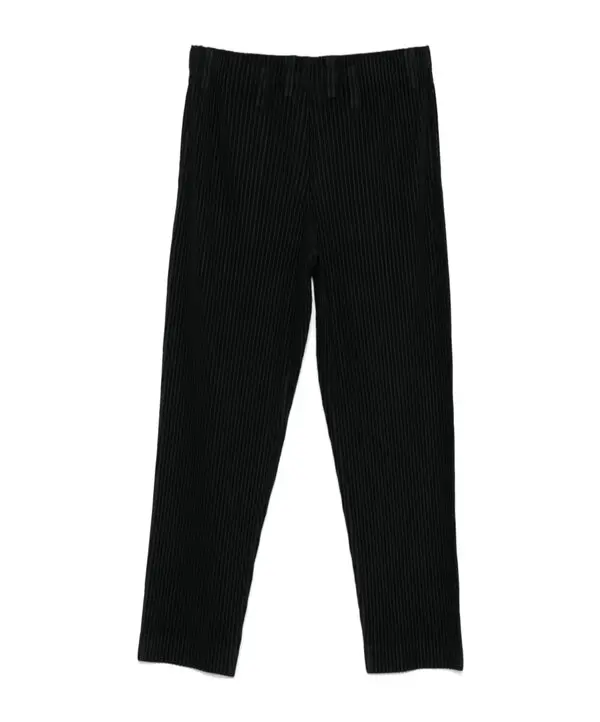 Issey Miyake Belt Loop Trousers - Black