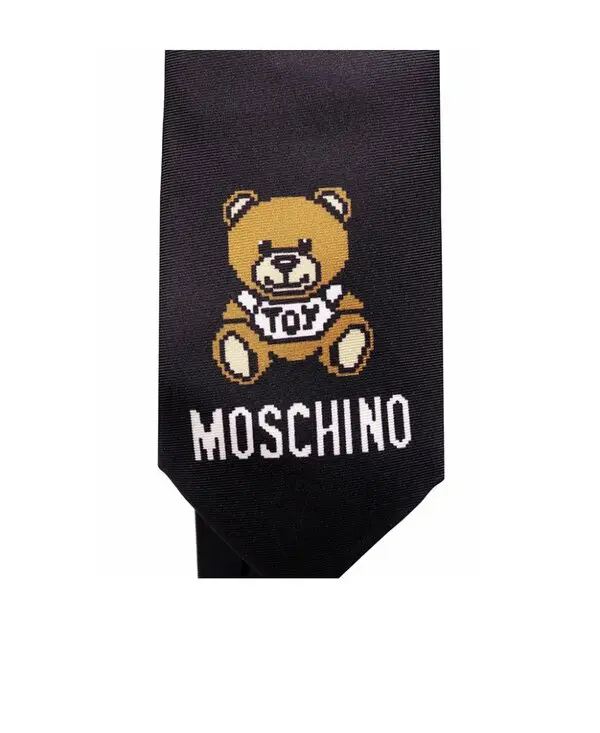 Moschino Details Neck Tie