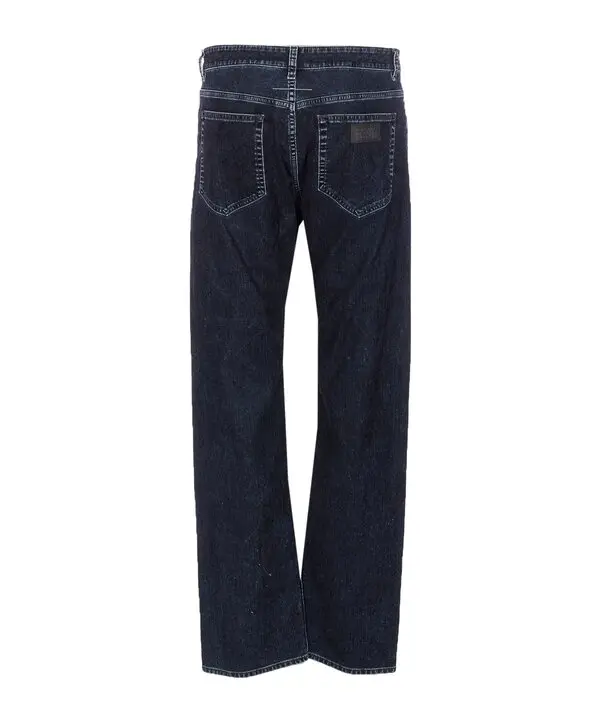 MAISON MARGIELA Straight Leg Faded Jeans - Black