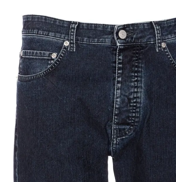 MAISON MARGIELA Straight Leg Faded Jeans - Black