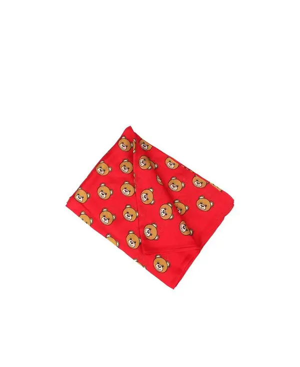 Moschino Logo Details Scarf
