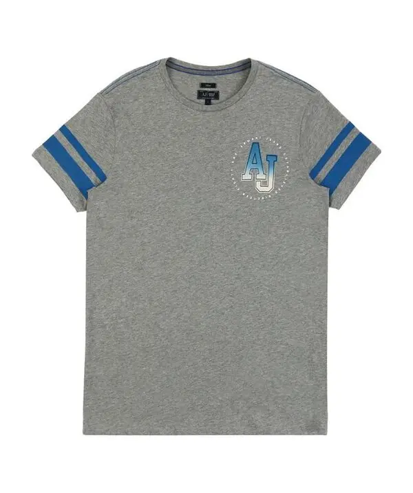 Emporio Armani Round Collar Logo T-shirt