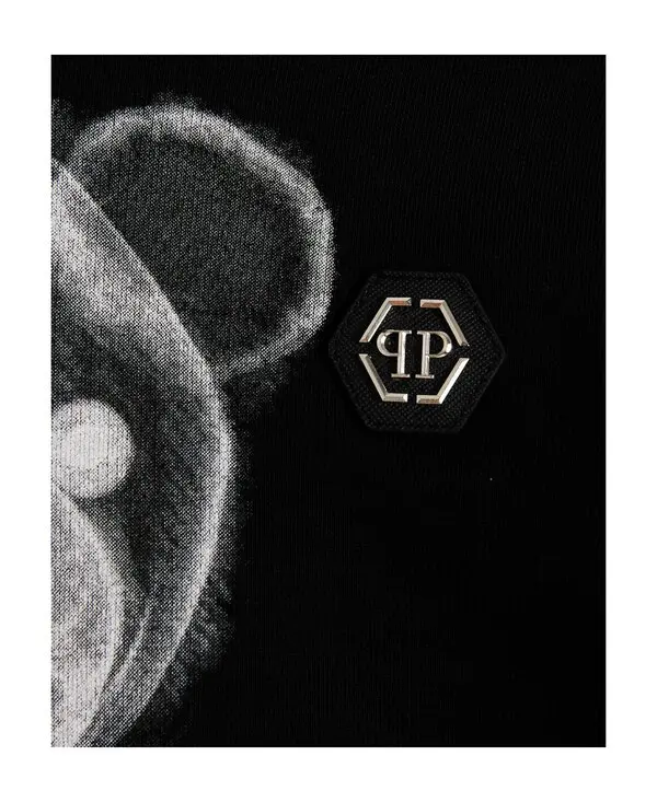 Philipp Plein Rx Teddy Bear Hooded Sweater