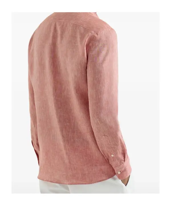 Brunello Cucinelli Textured Long-sleeve Shirt