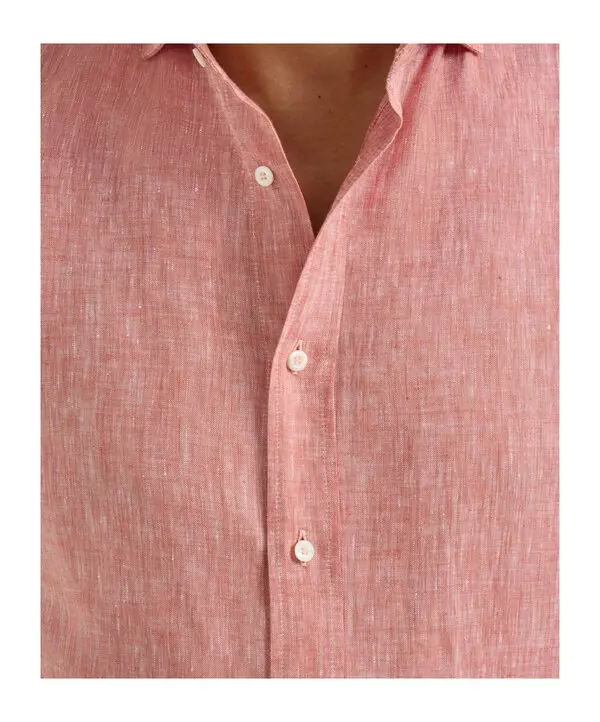 Brunello Cucinelli Textured Long-sleeve Shirt