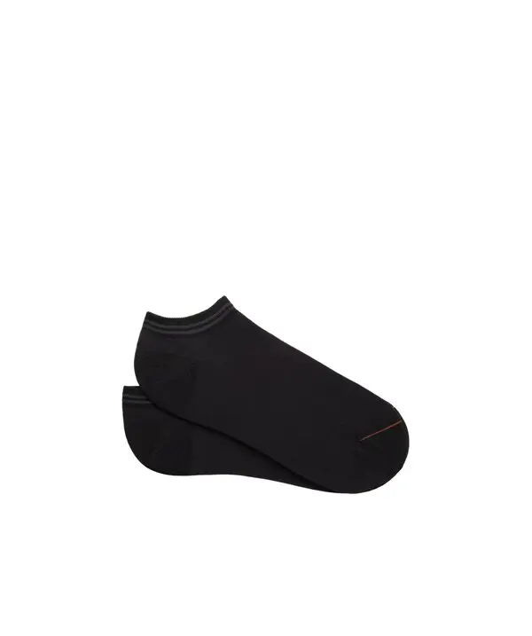 Zegna Cotton Blend Socks - Black