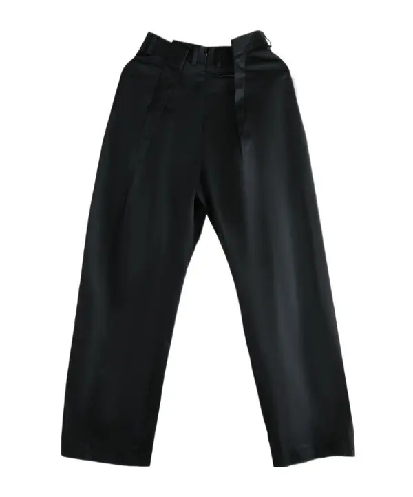 MAISON MARGIELA Asymmetrical Pleated Trousers