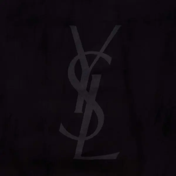 Saint Laurent Logo Printed Scarf
