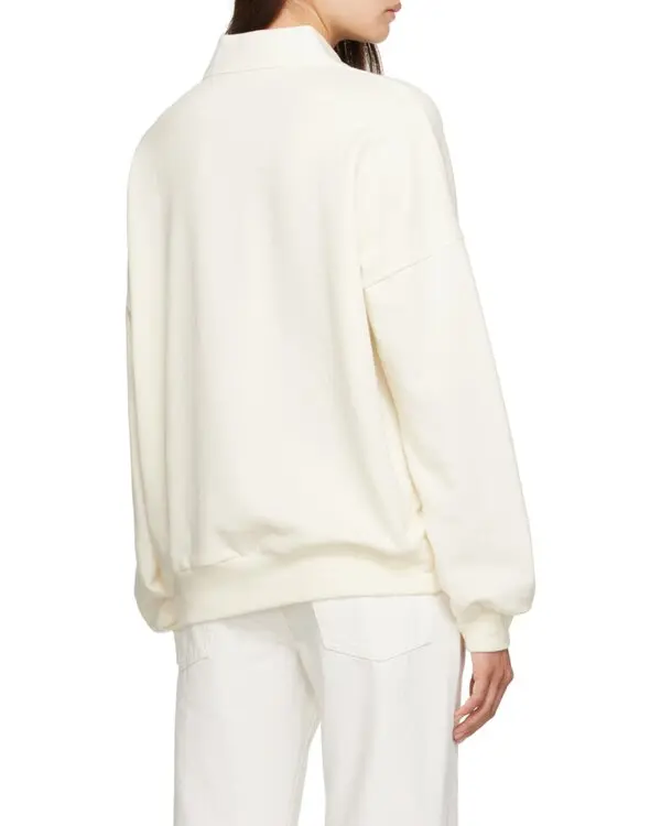 THE ROW Knitted Polo Sweatshirt