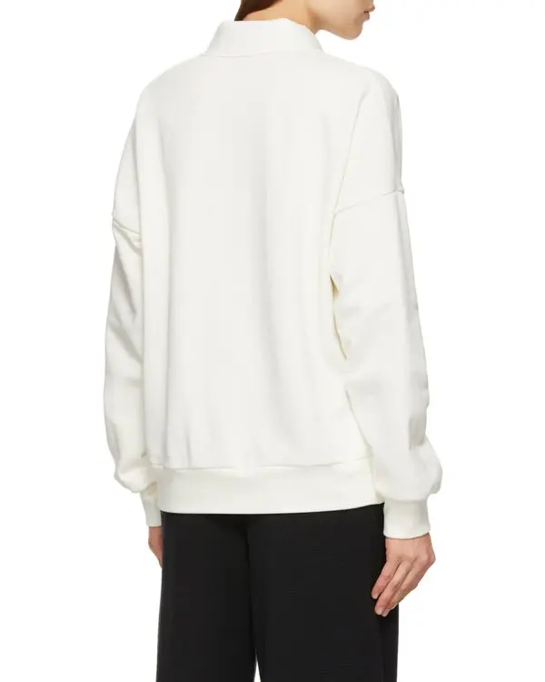 THE ROW Knitted Polo Sweatshirt - Shell Color