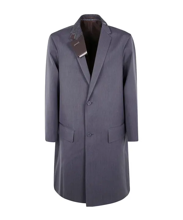 Kolor Single-breasted Paneled Coat