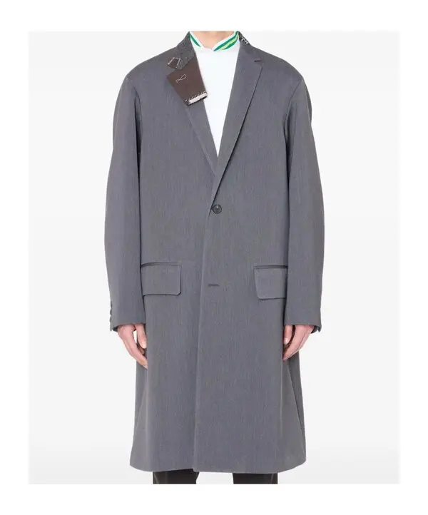 Kolor Single-breasted Paneled Coat